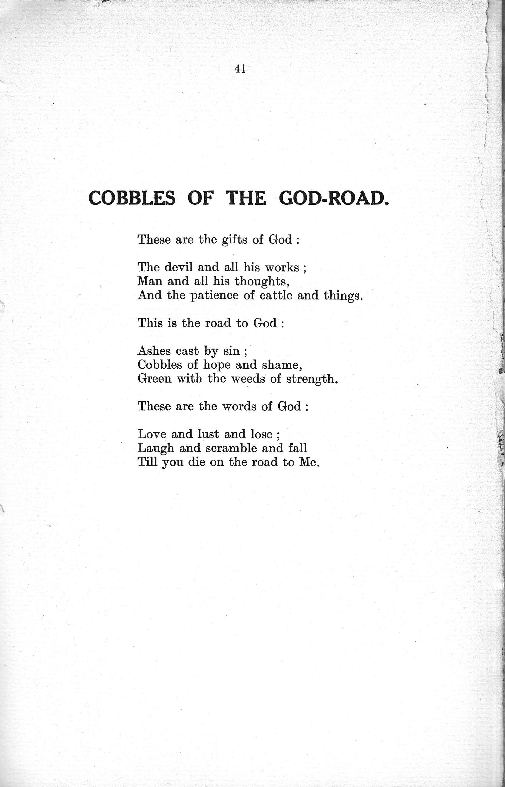 The Passionate Jew and Cobbles of the God-Road. A book of poems written ...