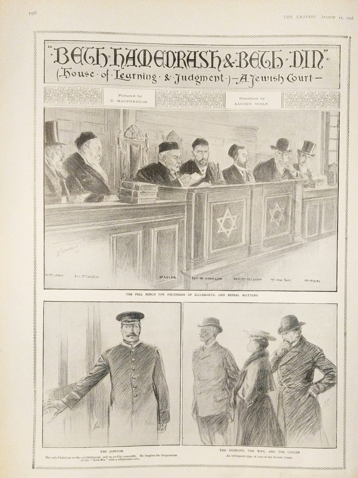 “Beth Hamedrash & Beth Din”, (House of Learning & Judgement) – A Jewish ...