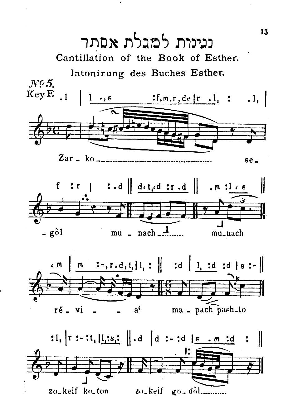 Manual of Neginoth by Rev. A Perlzweig, London 1912. – Jewish Miscellanies