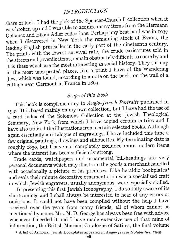 A Jewish Iconography, Alfred Rubens, The Jewish Museum, London, 1954 ...